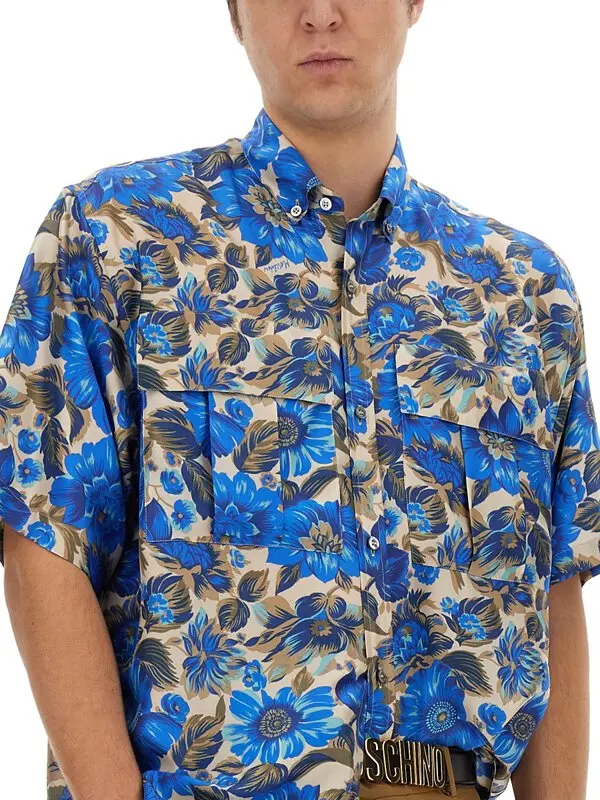 Moschino Floral Pattern Shirt