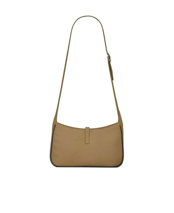 Saint Laurent Le 5 À 7 Logo Plaque Crossbody Bag - Brown