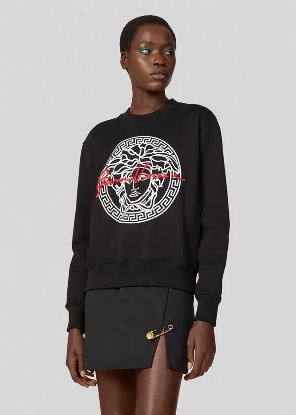 Versace Medusa Print Sweatshirt