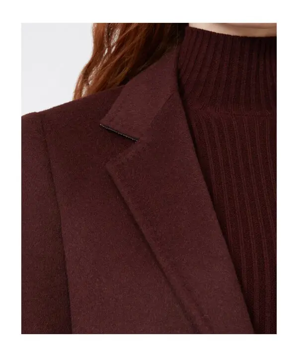 Max Mara Single-breasted Tailored Blazer - Cherry