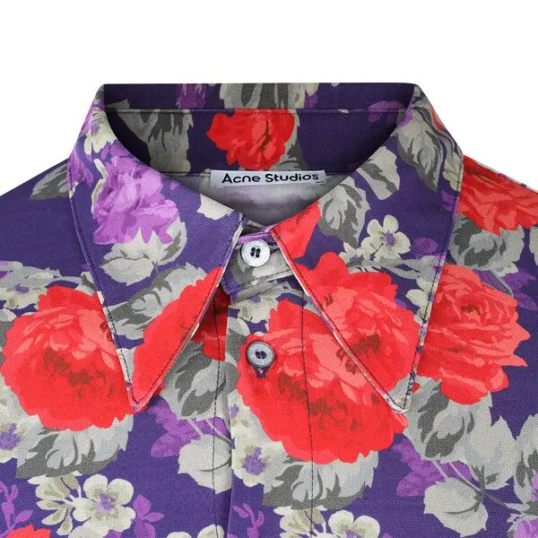 Acne Studios Flower Printed Shirt