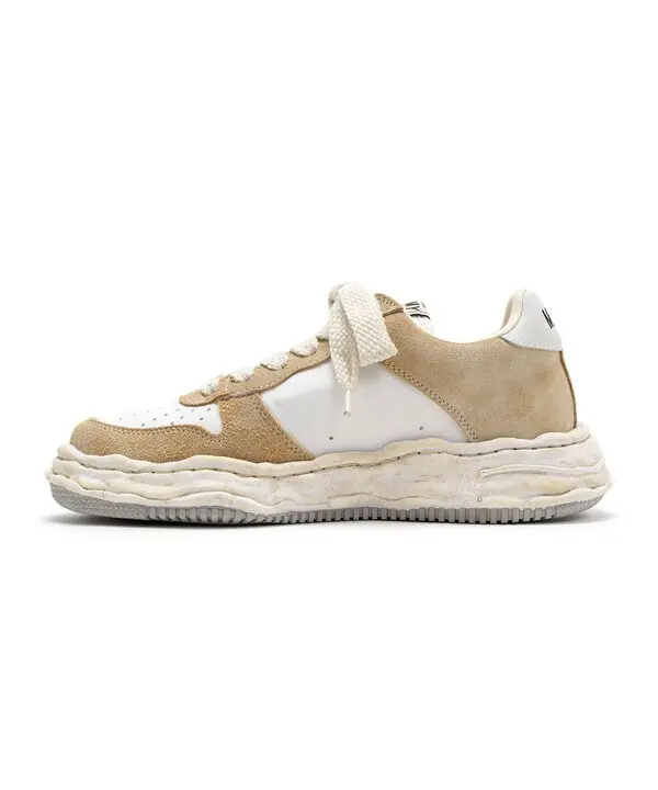 Mihara Yasuhiro Original Sole Mixed Material Low-top Sneakers - White