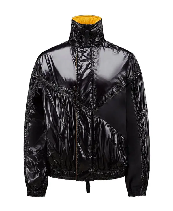 Moncler Alicia Keys Logo Patch Padded Short Down Jacket