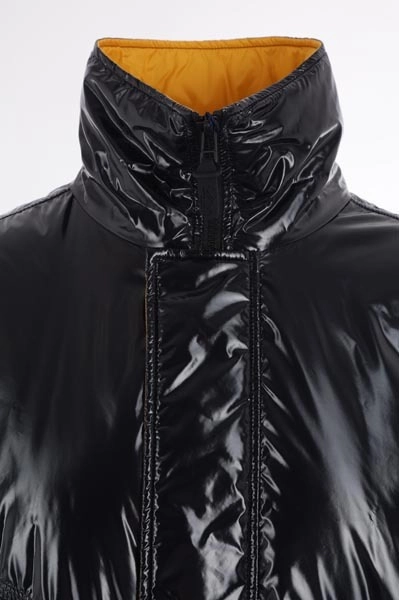 Moncler Alicia Keys Logo Patch Padded Short Down Jacket