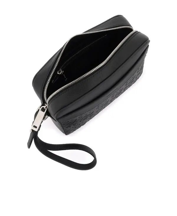 FERRAGAMO Logo Zipper Shoulder Bag