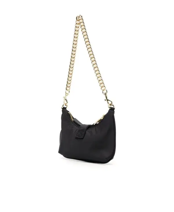 Versace Logo Buckle Shoulder Bag