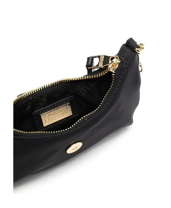 Versace Logo Buckle Shoulder Bag