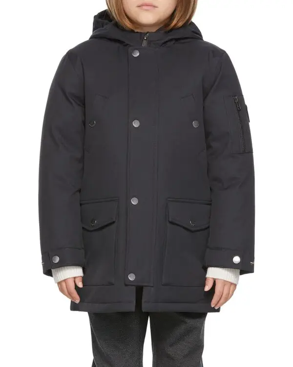 Bonpoint Logo Parka Coat