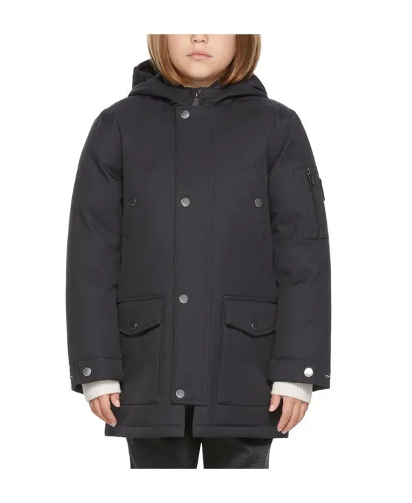 Bonpoint Logo Parka Coat