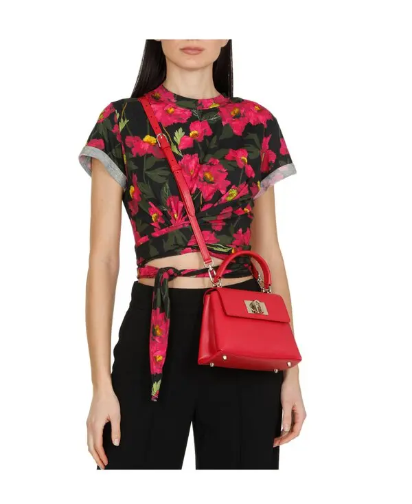 Furla Grained Handbag