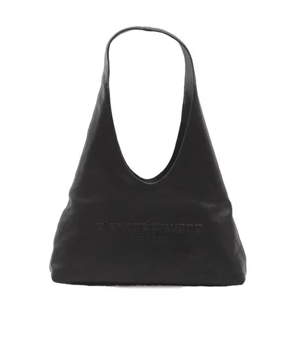 Alexander Wang Logo Embossed Pike Bag - Black