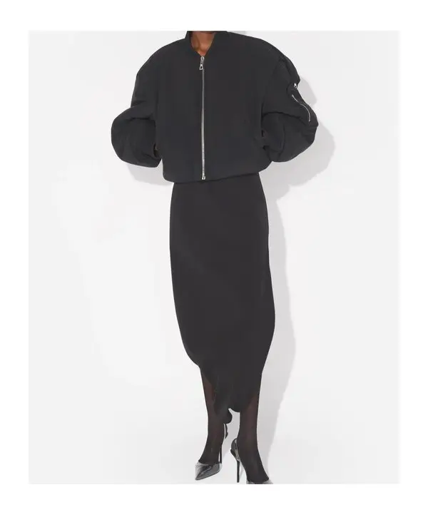 JEAN PAUL GAULTIER Cropped Zip-fastening Bomber Jacket