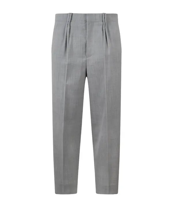 Dior Straight Leg Pleated Trousers