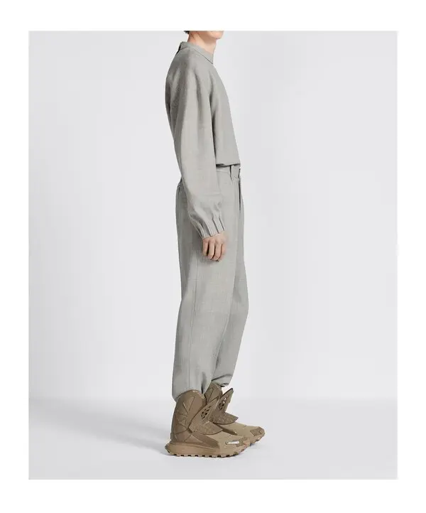 Dior Straight Leg Pleated Trousers