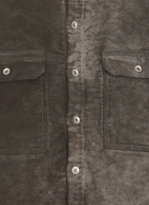 Rick Owens Padded Shirt Jacket - Brown