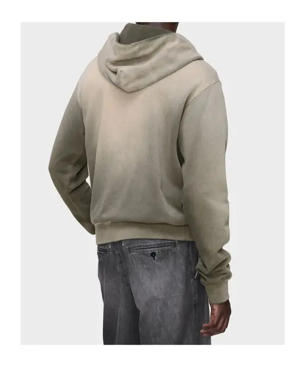 MAISON MARGIELA Washed Drawstring Hoodie - Khaki