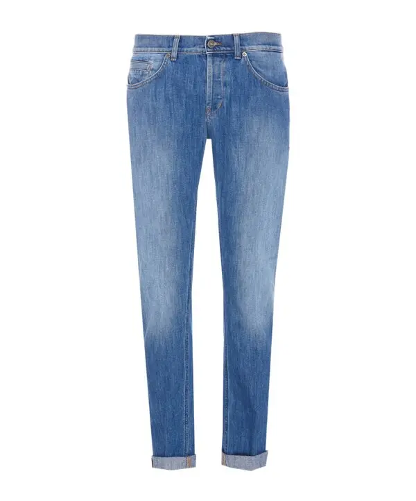 DONDUP Classic Fit Denim Jeans - Blue