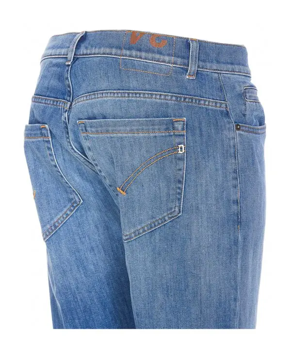 DONDUP Classic Fit Denim Jeans - Blue