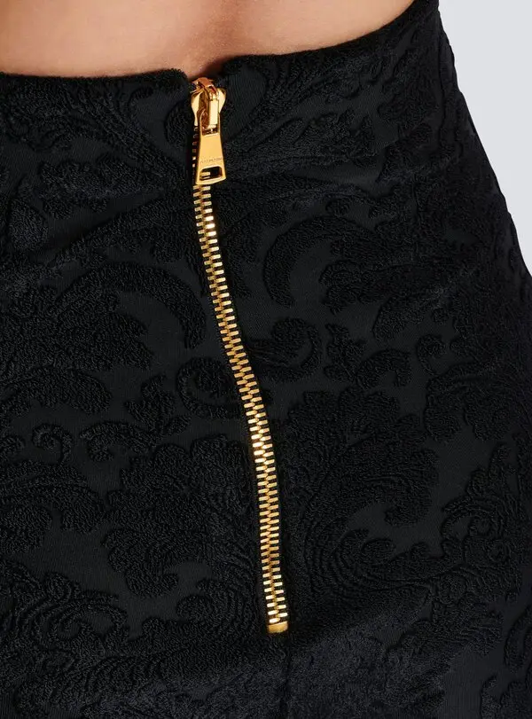 Balmain Baroque Patterned Leggings