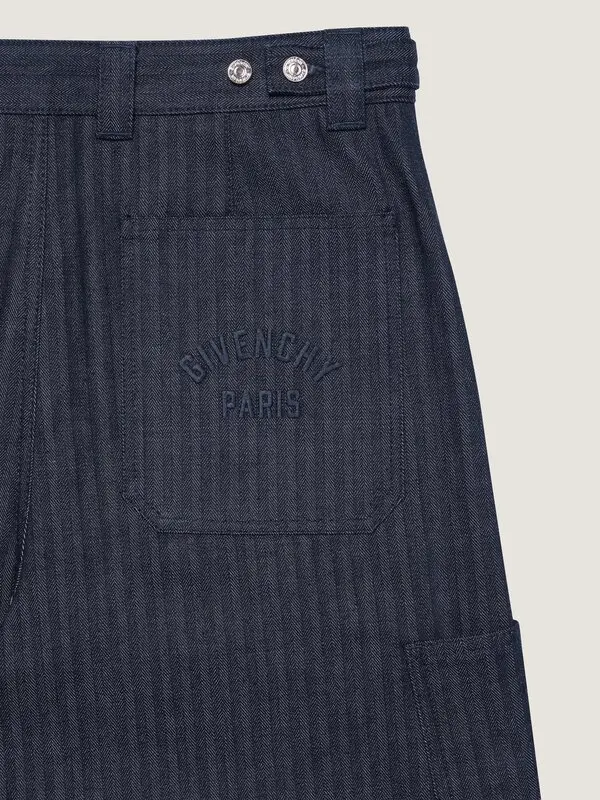 Givenchy Pinstriped Cargo Pants