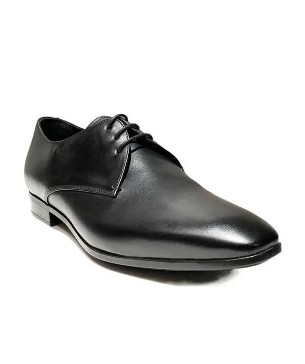 Giorgio Armani Lace-up Pointed Business Dress Shoes - Black