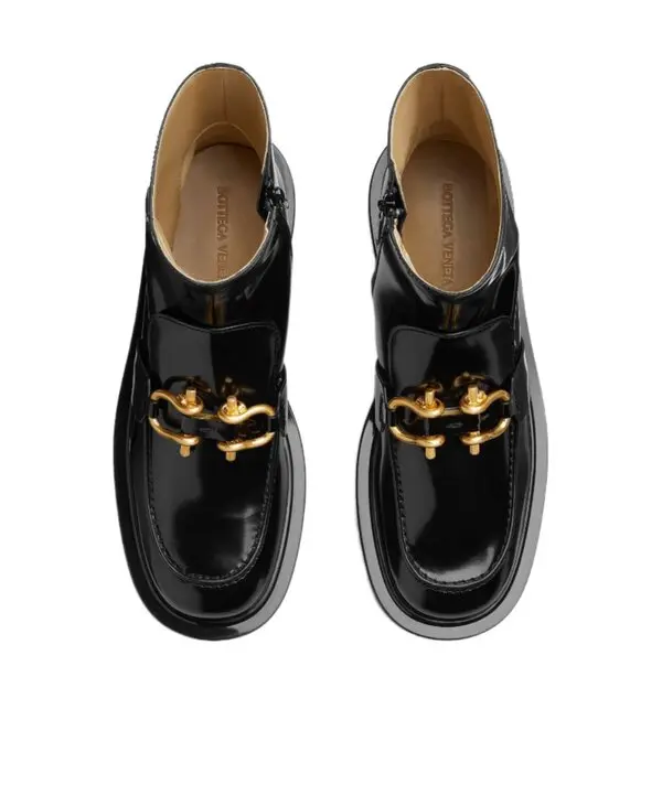 Bottega Veneta Monsieur Chunky Ankle Boots