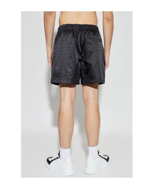 Alexander McQueen Skull Motif Elasticated Waist Shorts