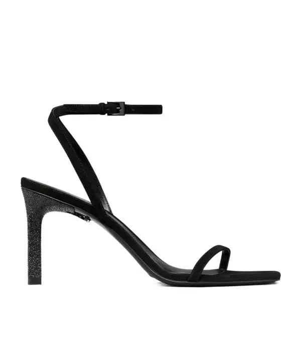 Tory Burch 90mm Pavé Heeled Sandals - Black