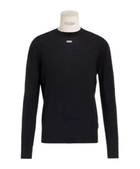 Dior Crewneck Sweater With Christian Paris Tag - Black