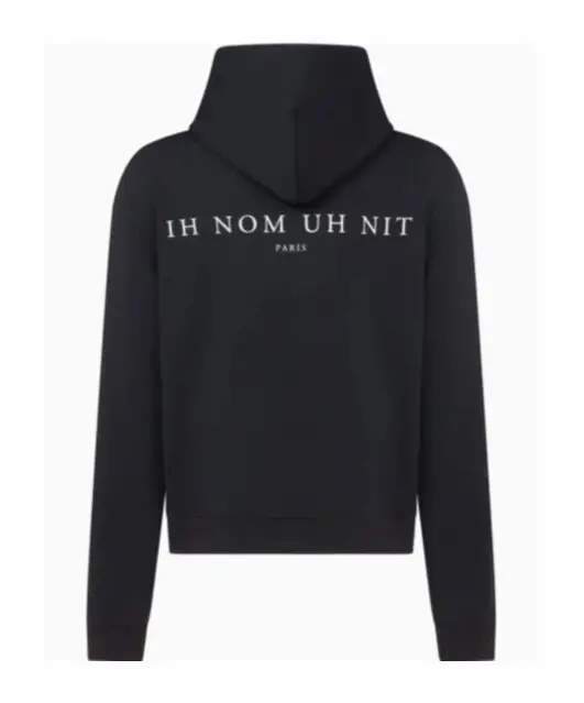 IH NOM UH NIT Small Mask-print Hoodie