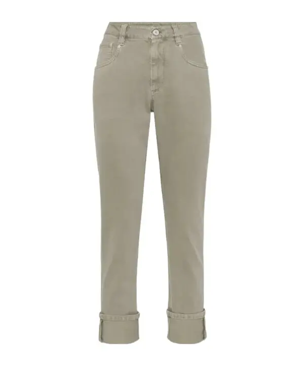 Brunello Cucinelli Mid-rise Straight Leg Jeans