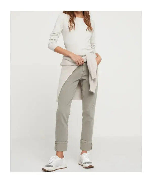 Brunello Cucinelli Mid-rise Straight Leg Jeans