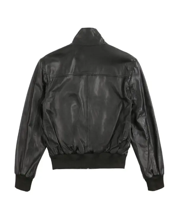 Alexander McQueen Leather Logo Jacket