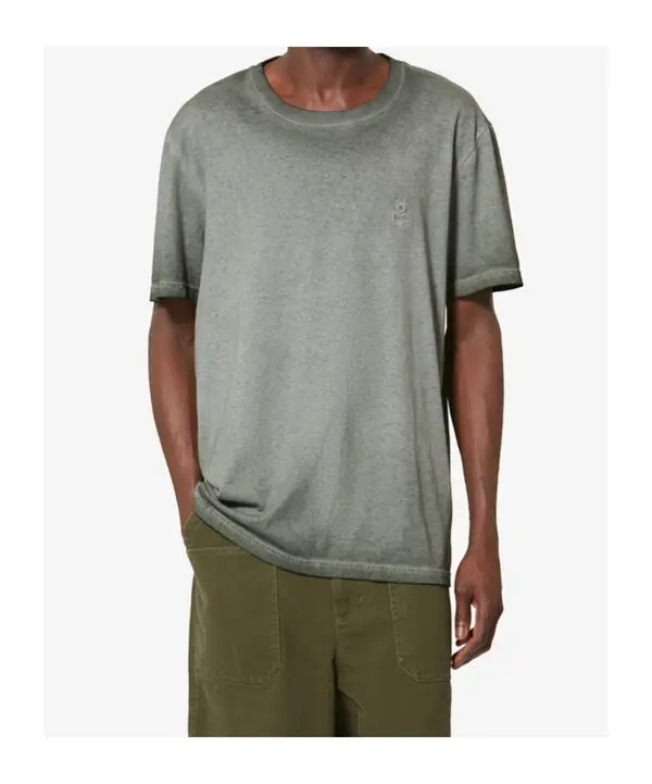 Isabel Marant Étoile Honore Crewneck T-shirt - Khaki
