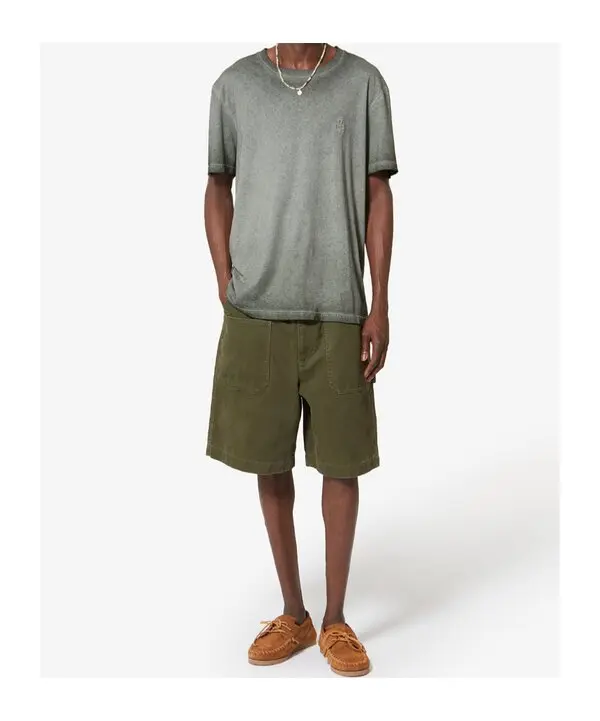 Isabel Marant Étoile Honore Crewneck T-shirt - Khaki