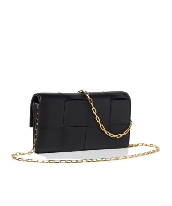 Bottega Veneta Intrecciato Chain Shoulder Bag