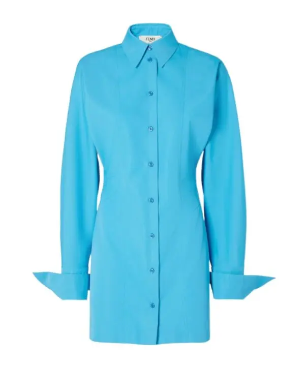 Fendi Long-sleeve Shirt Dress