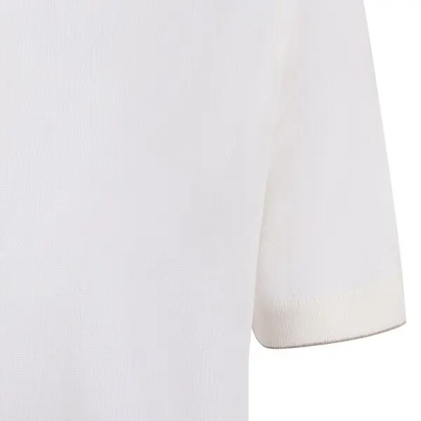 Hugo Boss Collared Short-sleeved Polo Shirt - White