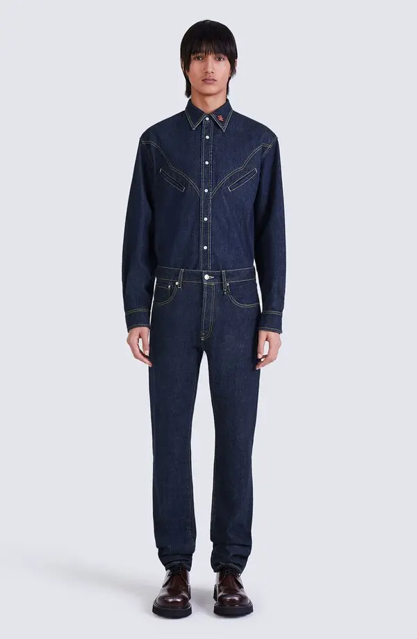 Kenzo Low-rise Slim-fit Jeans