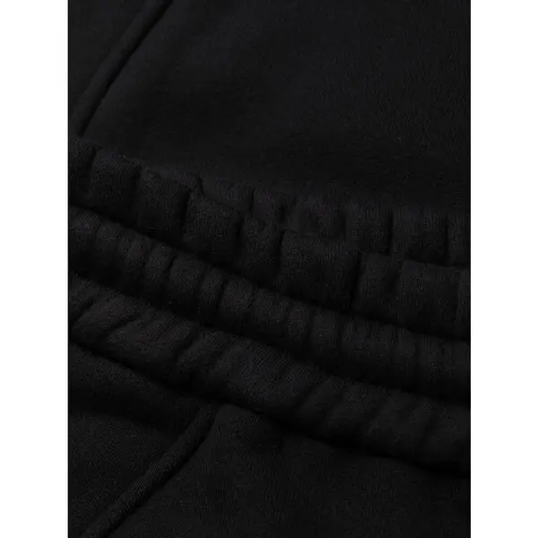 Off-White Drawstring Wide-leg Pants