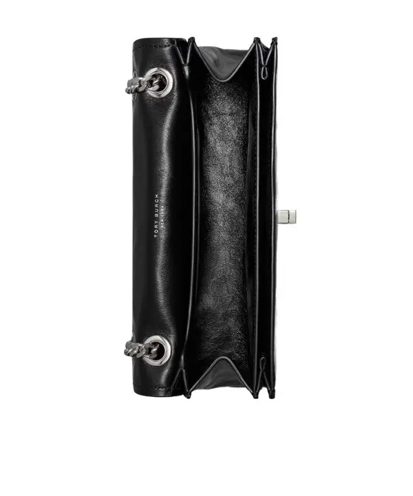 Tory Burch Kira Turnlock Shoulder Bag - Black