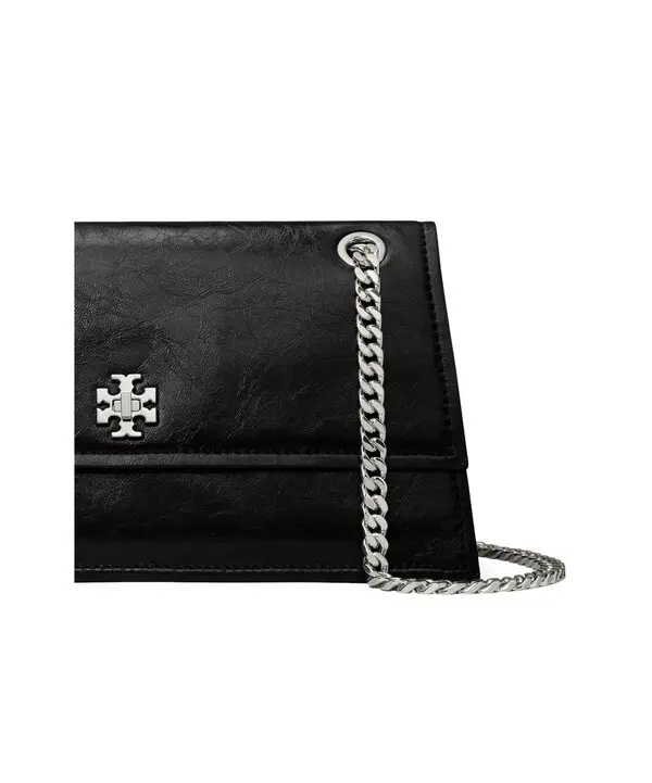 Tory Burch Kira Turnlock Shoulder Bag - Black