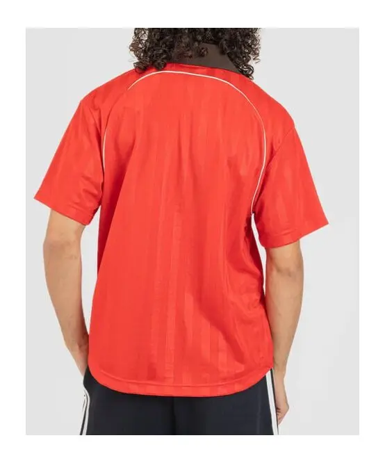 ADIDAS X WALES B ONNER Adidas X Wales Bonner Striped V-neck T-shirt