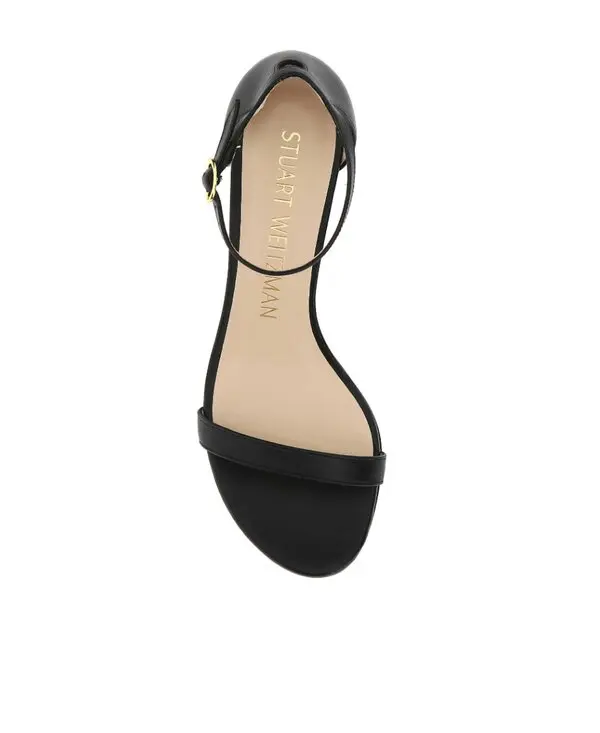 STUART WEITZMAN High-heeled Sandals With Logo Detail