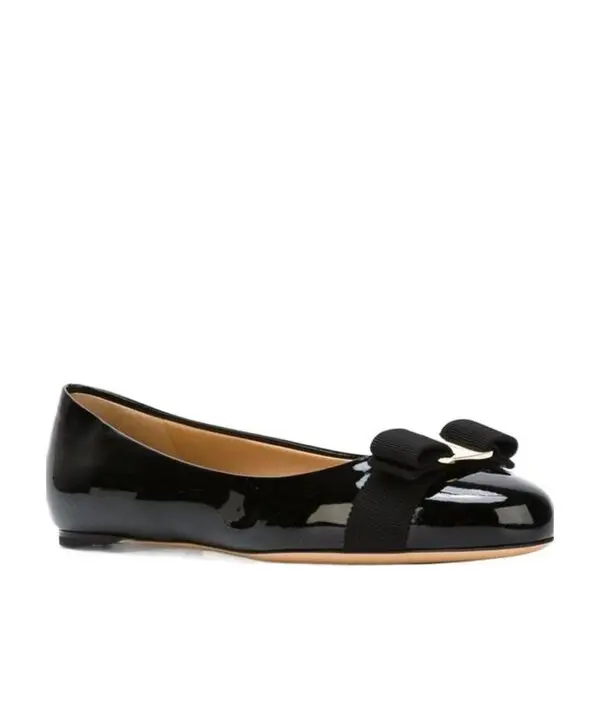 FERRAGAMO Ballet Flats - Black