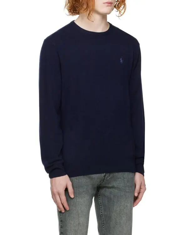 Polo Ralph Lauren Embroidered Knit Jumper - Black