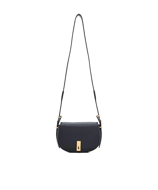 Polo Ralph Lauren Ralph Lauren Flap Logo Shoulder Bag - Black