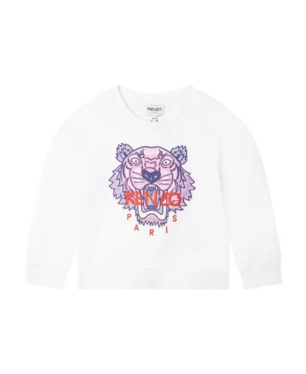 Kenzo Long-sleeved Embroidered Sweater