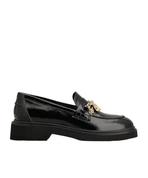 ROGER VIVIER Viv Rangers Chain-embellished Loafers