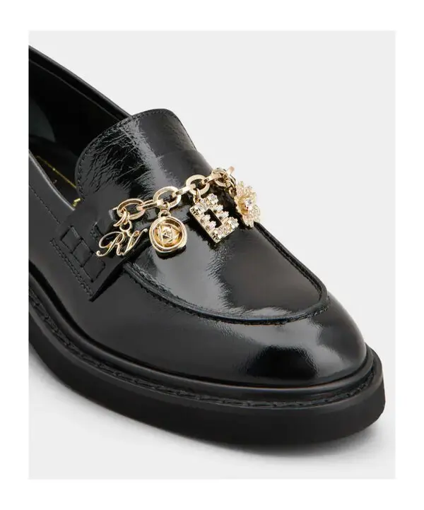 ROGER VIVIER Viv Rangers Chain-embellished Loafers